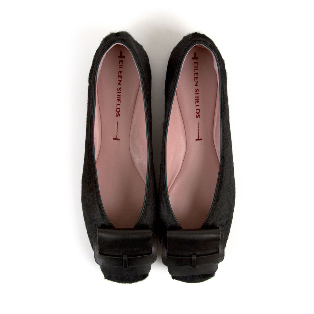 MARLEY - Haircalf/Calf Black – EILEEN SHIELDS